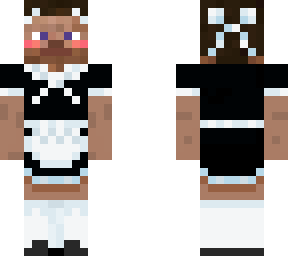 Maid Steve Minecraft Skins