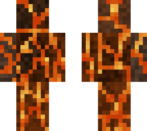 molten lava guy | Minecraft Skin