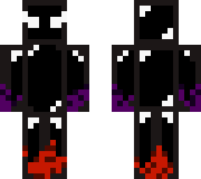 My skin white void eyes | Minecraft Skin