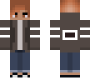 nice boy skin with orange hair | Minecraft Skin