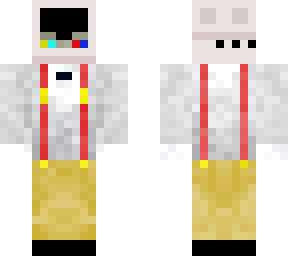 RGB The Property Of Hate V2 | Minecraft Skin