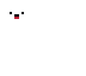 Scared/Derp Face Template | Minecraft Skin