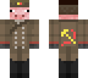 soviet pig | Minecraft Skins