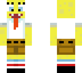 Spongebob SquarePants | Minecraft Skin