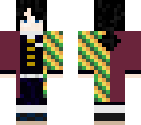 giyuu tomioka | Minecraft Skins