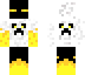 yellow enderman | Minecraft Skin