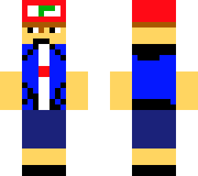 pokemon ash chuyskinmaker | Minecraft Skins