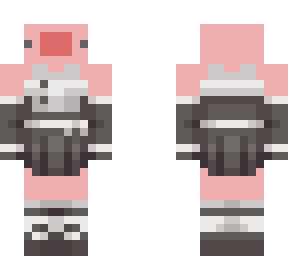 axolotl maid | Minecraft Skin