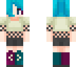 Blue Raspberry | Minecraft Skin