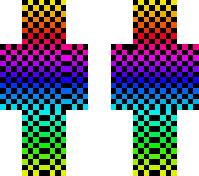 Colourful skin | Minecraft Skin