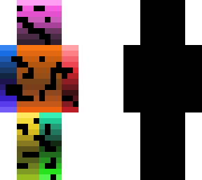Corrupted Color Blend | Minecraft Skin
