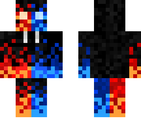 Fire and Ice | Minecraft Skin