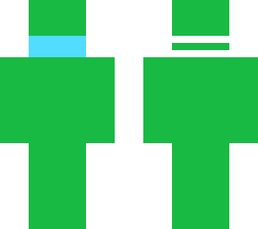 Grner skin Mit corona maske | Minecraft Skin