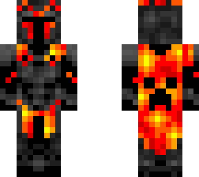 lava knight | Minecraft Skin