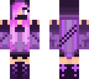 Light Purple Assassin Minecraft Skins