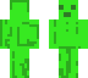 macho slime | Minecraft Skin