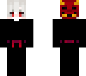 Mask Anime | Minecraft Skin