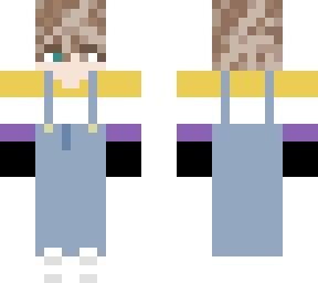 non-binary skin | Minecraft Skin