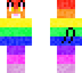 RAINBOW CROOKSHANKS | Minecraft Skin