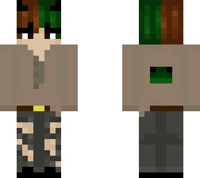 split dye hair boy | Minecraft Skins