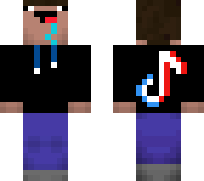 tik tok noob skin | Minecraft Skin