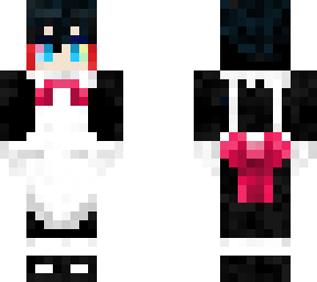 Updated Maid corvus | Minecraft Skin