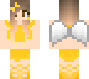 yellow girl | Minecraft Skin