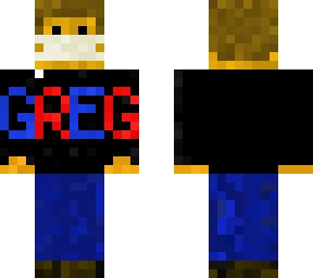 3D GREG with mask | Minecraft Skin