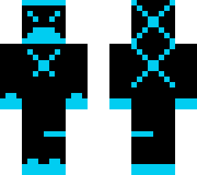 Blue Hacker | Minecraft Skin