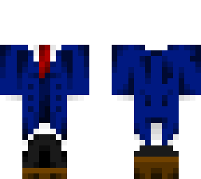 Blue Tuxedo | Minecraft Skins