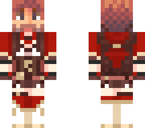 Bob Ross Genshin Impact Minecraft Skins