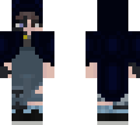 enderman with cape hood on | Minecraft Skin