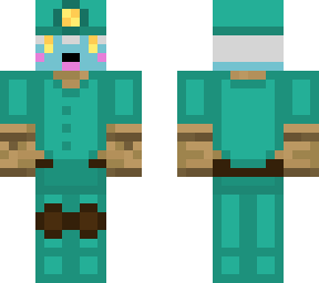 Hypixel Skyblock Diamond Minion | Minecraft Skin