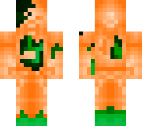 Orange Steve | Minecraft Skins