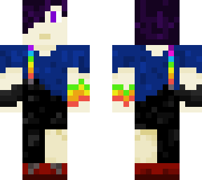 rainbow boy | Minecraft Skin