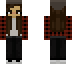 red flannel!! | Minecraft Skin