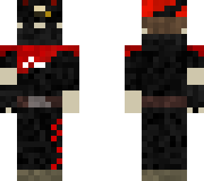 scarlet commander | Minecraft Skin