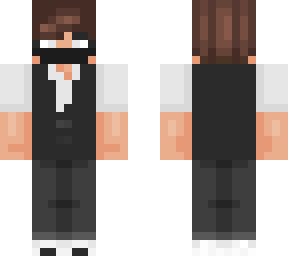 Suspicious Purpley Masked Boy | Minecraft Skin