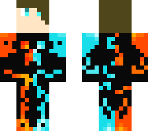 Fire And Water | Minecraft Skins