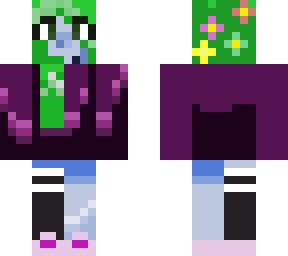alien girl | Minecraft Skin