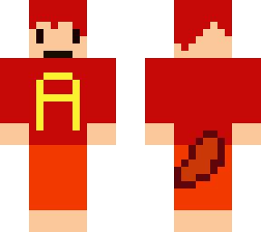 amber wolf | Minecraft Skin