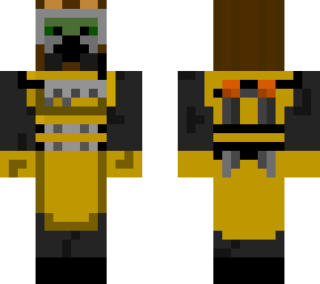 Caustic Apex Legends | Minecraft Skin