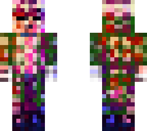 Corrupted kale | Minecraft Skin