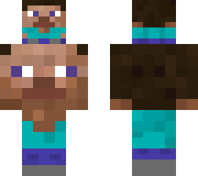 Cursed steve | Minecraft Skin