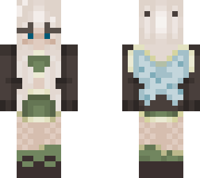 fairy blue wings | Minecraft Skin