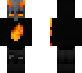 Fire Demon | Minecraft Skin