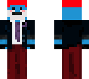 papa smurf in a suit | Minecraft Skin
