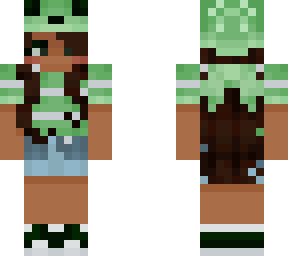 Slime girl | Minecraft Skin