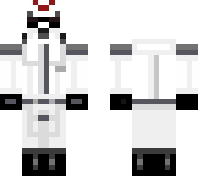 Stormtrooper Cadet - with removable helmet | Minecraft Skin