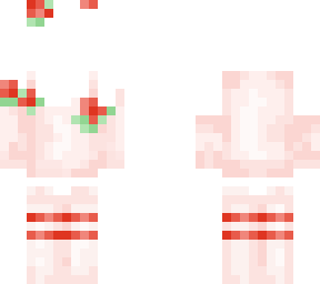 Strawberry Picked Pink Outfit Base | Minecraft Skin